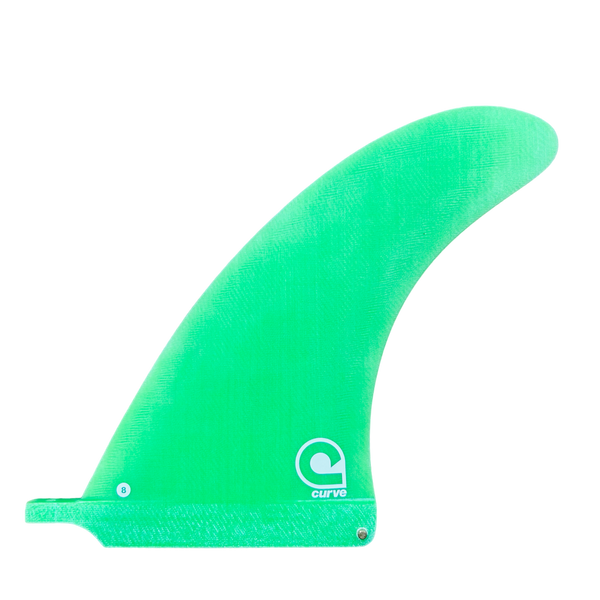Surfboard Fin Longboard Classic Fibreglass - Coloured 8.0 | Curve ...