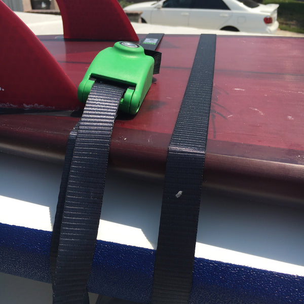 Tie Down Straps Lockable Surfboard Tie Downs Australia | Curve ...